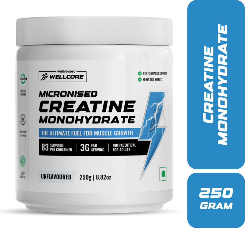 Wellcore Micronised Creatine Monohydrate | Lab Tested | Enhanced ...