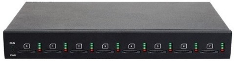 Casq 8 Ports Gsm Voip Gateway Swg3008 1000 Mbps Router Black Dual
