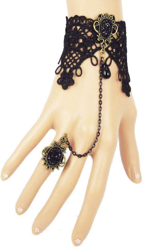 Sale > metal ring bracelet > in stock