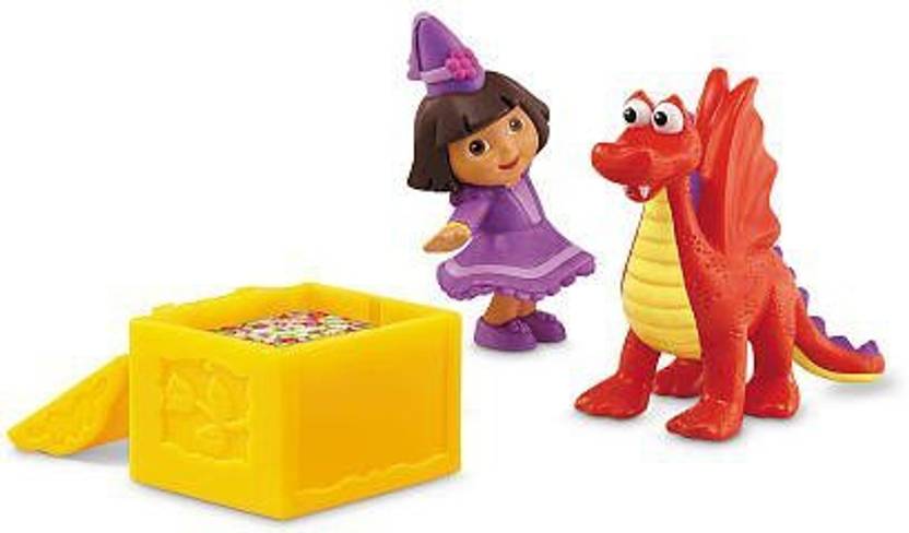 FISHER-PRICE Dora the Explorer - Fntasy Figures Princess with Dragon ...