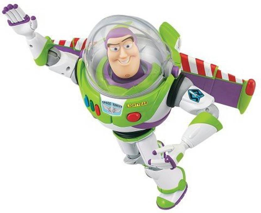 Toy Story Disney Spanish Speaking Buzz Lightyear Talking Action Figure ...