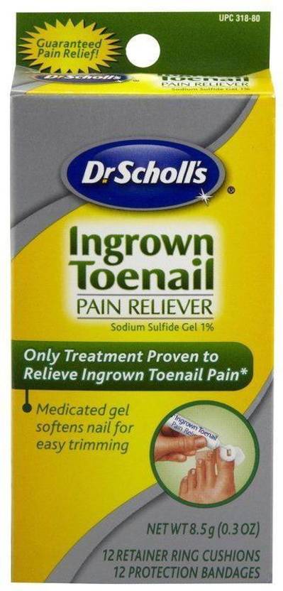 Dr. Scholls Ingrown Toenail Pain Reliever Adhesive Band Aid Price in ...