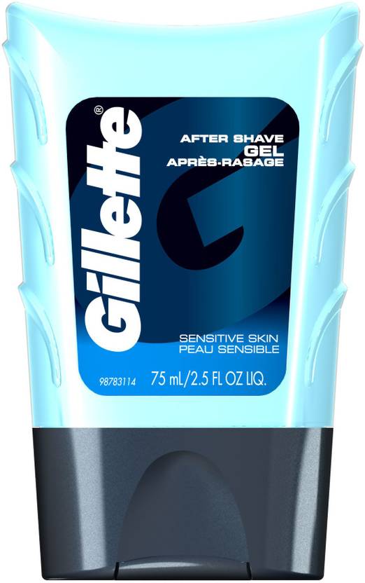 GILLETTE Sensitive Skin Peau sensible After Shave Gel Price in India ...