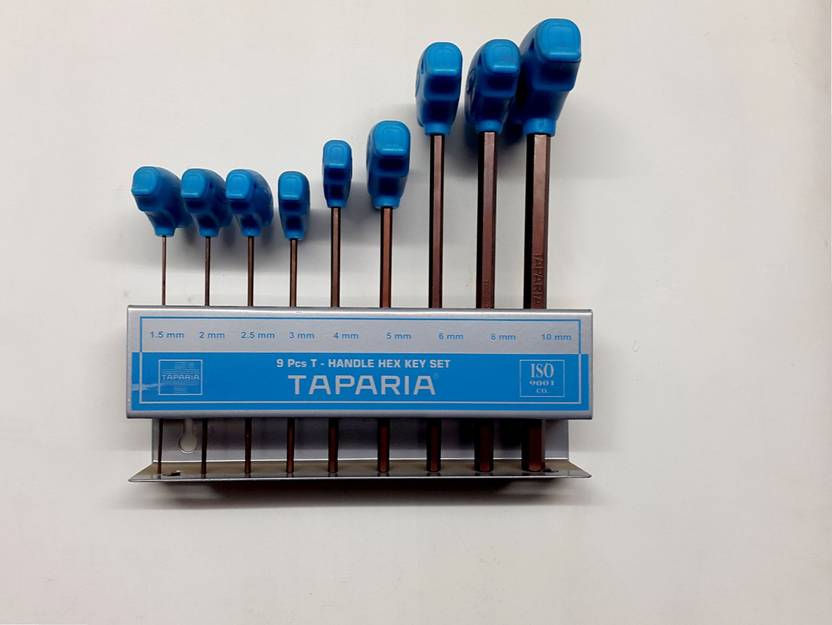 TAPARIA TAKM9 Allen Key Set Price in India - Buy TAPARIA TAKM9 Allen ...