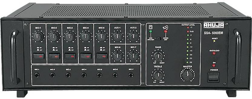 Ahuja SSA-5000EM AV Power Amplifier Price in India - Buy Ahuja SSA-5000EM AV Power Amplifier ...