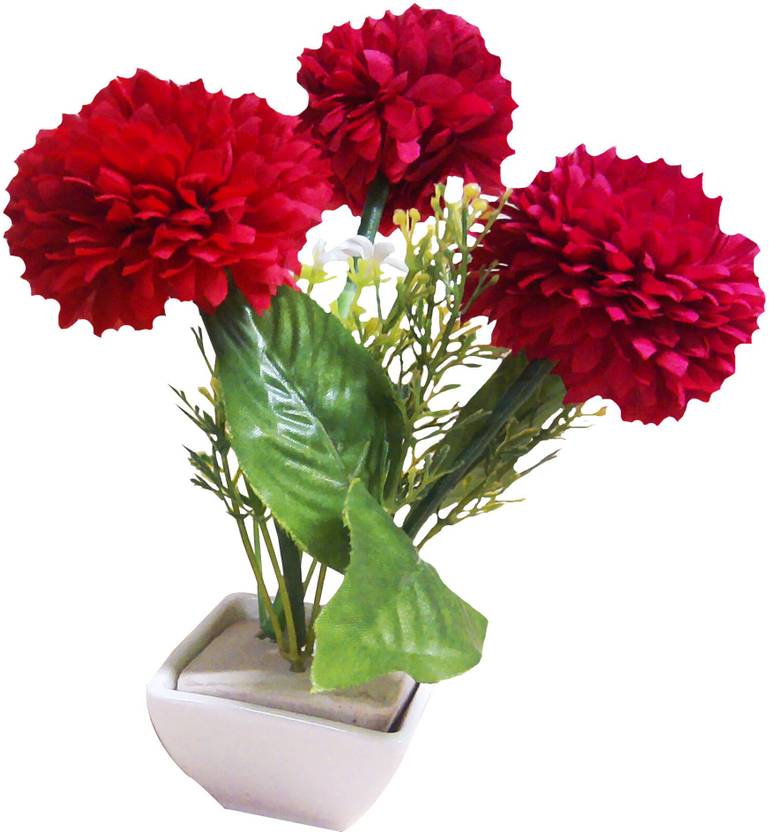 KAYA Purple Assorted Artificial Flower with Pot Price in India - Buy ...