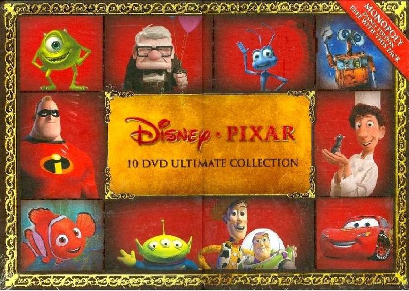 Pixar Box Set - 10 Disc Set Price in India - Buy Pixar Box Set - 10 ...