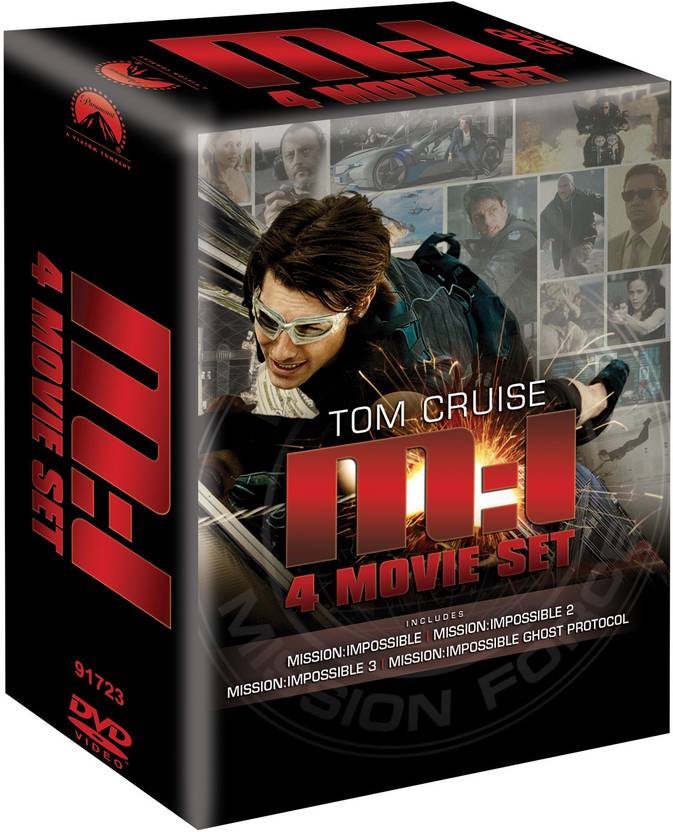 Mission Impossible Quadrilogy (4 Movie Box Set) Price in India - Buy ...