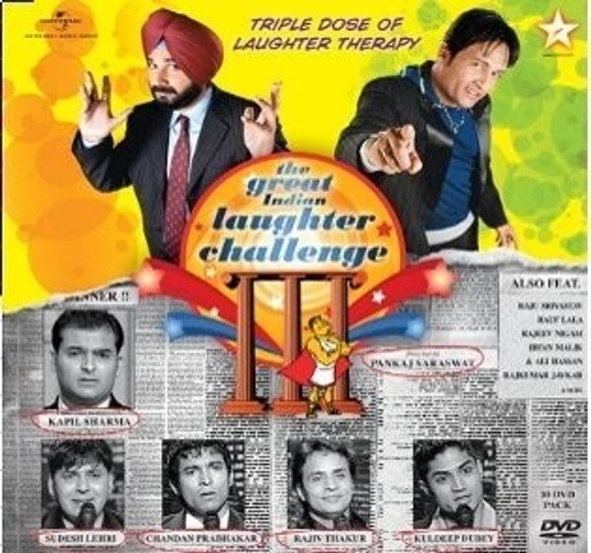 The Great Indian Laughter Challenge 3 Complete Price in India - Buy The ...