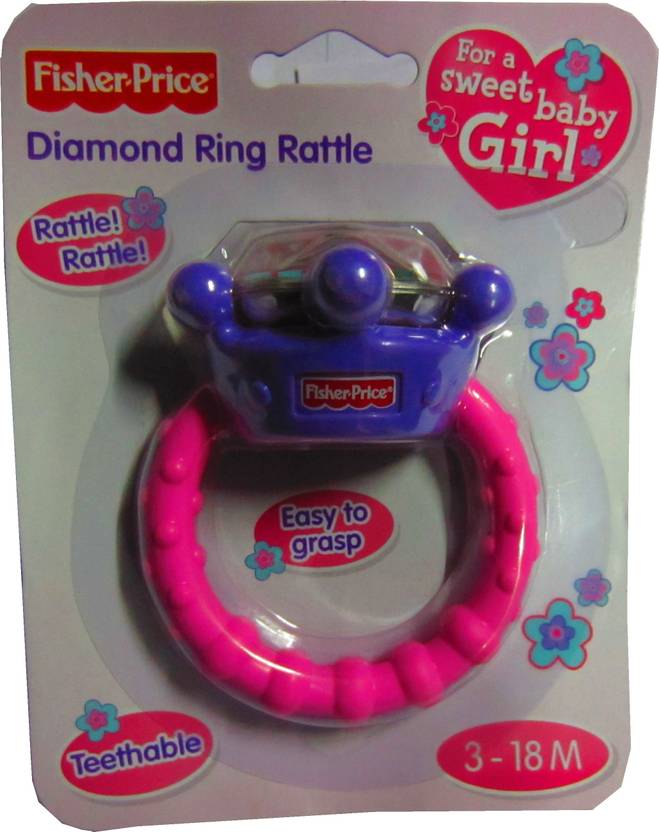 FISHER-PRICE Girls Diamond Ring Rattle Price in India - Buy FISHER ...