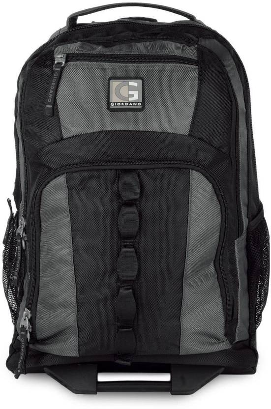 GIORDANO Gbt-2024 Trolley Medium Trolley Laptop Backpack Black, Grey ...