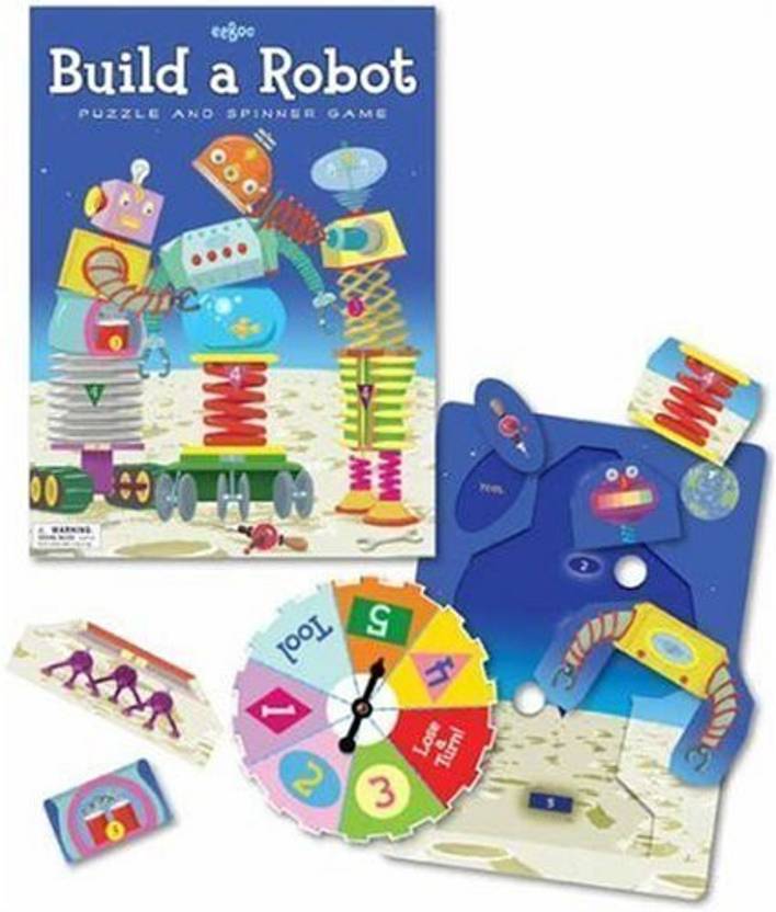 eeBoo Build A Robot Party & Fun Games Board Game - Build A Robot . Buy ...
