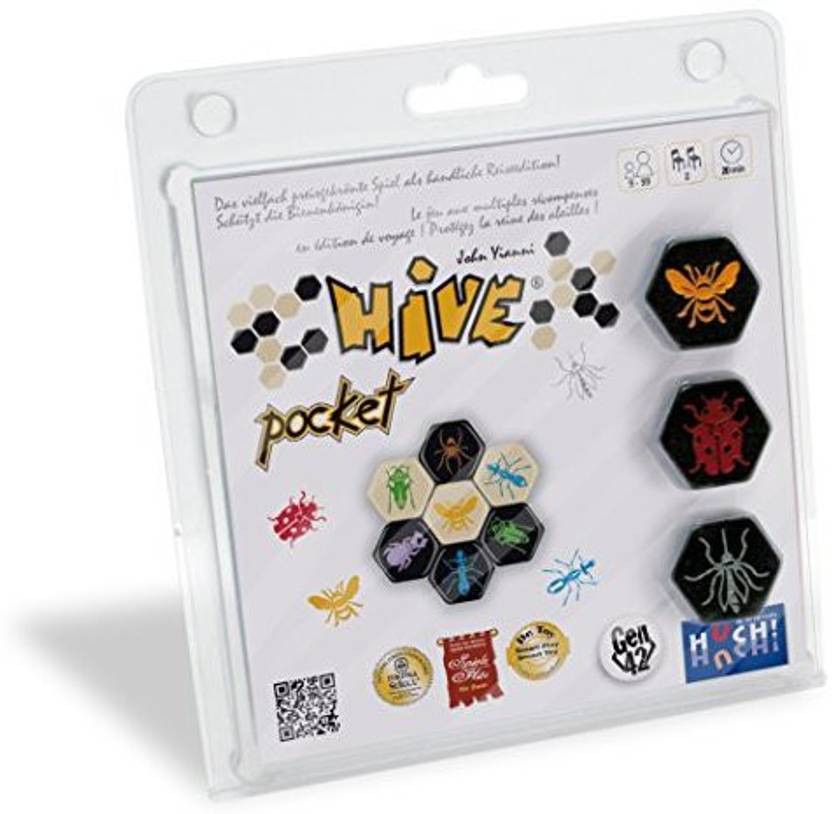 Gen42 Games Hive Pocket Party & Fun Games Board Game - Hive Pocket ...
