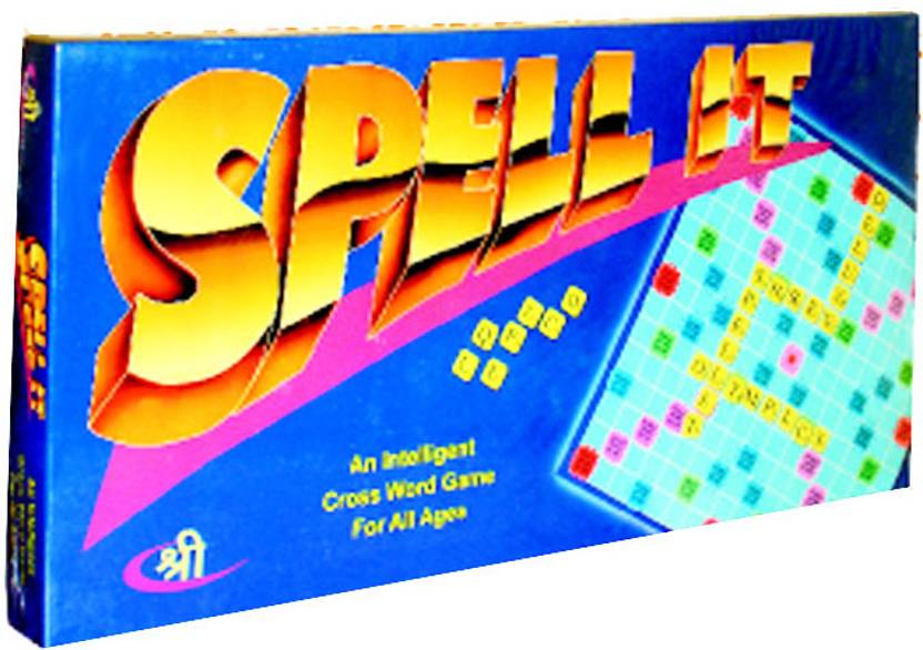 Shree Creations Spell It Deluxe Word Games Board Game - Spell It Deluxe ...