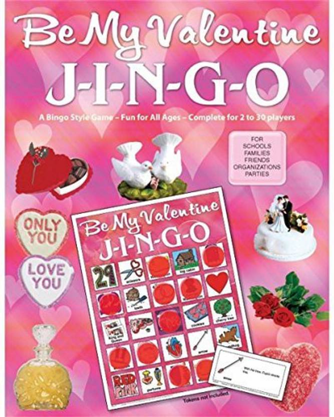 GARY GRIMM & ASSOCIATES Jingo Valentine Educational Board Games Board ...