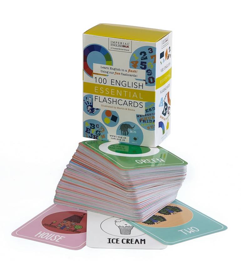 100 ENGLISH ESSENTIAL FLASHCARDS: Buy 100 ENGLISH ESSENTIAL FLASHCARDS ...