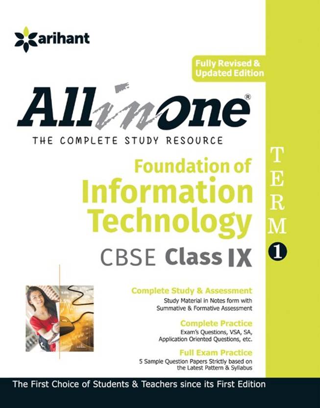 CBSE All-In-One Foundation Of Information Technology Class 9th Term-I ...