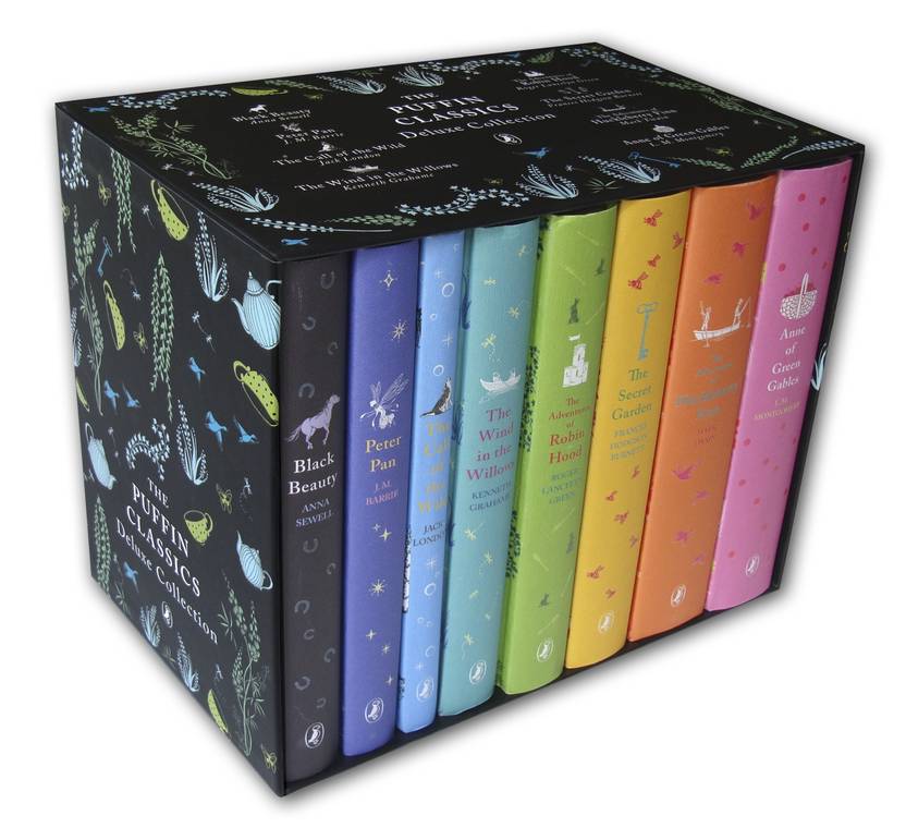 THE PUFFIN CLASSICS Deluxe Collection (8 BOOKS) SET BOX: Buy THE PUFFIN ...