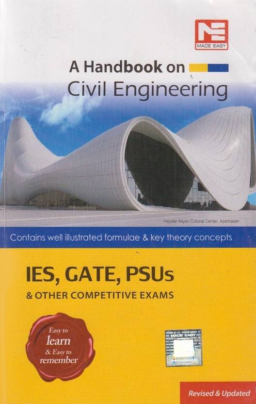 A Handbook on Civil Engineering - IES, GATE, PSUs & Other Competitive ...