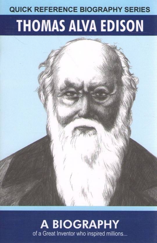 Thomas Alva Edison Biography - 031: Buy Thomas Alva Edison Biography ...