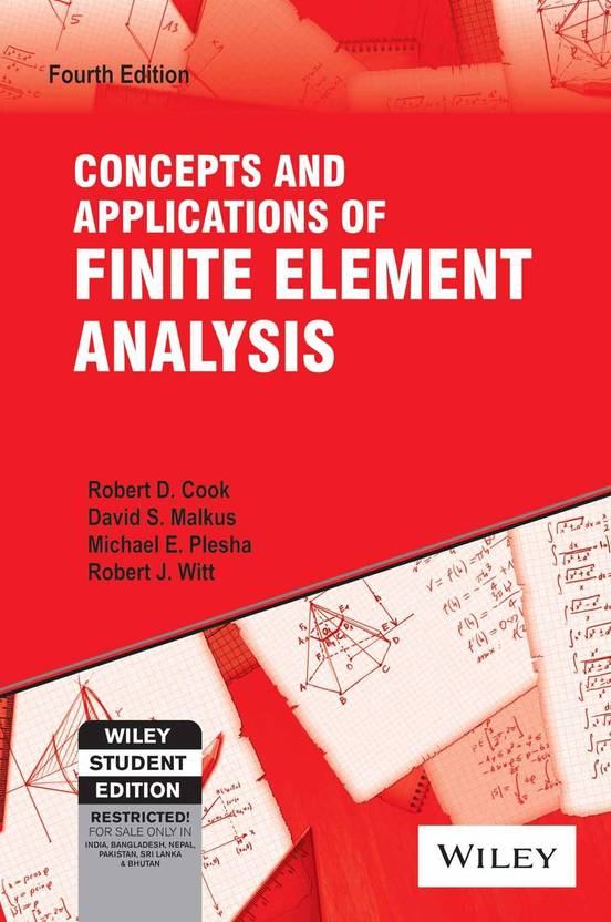 Concepts And Applications Of Finite Element Analysis 4th Edition Buy