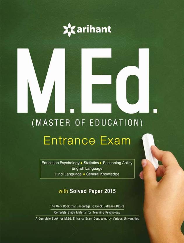 M.Ed. Entrance Exam: Buy M.Ed. Entrance Exam by Arihant Experts at Low ...