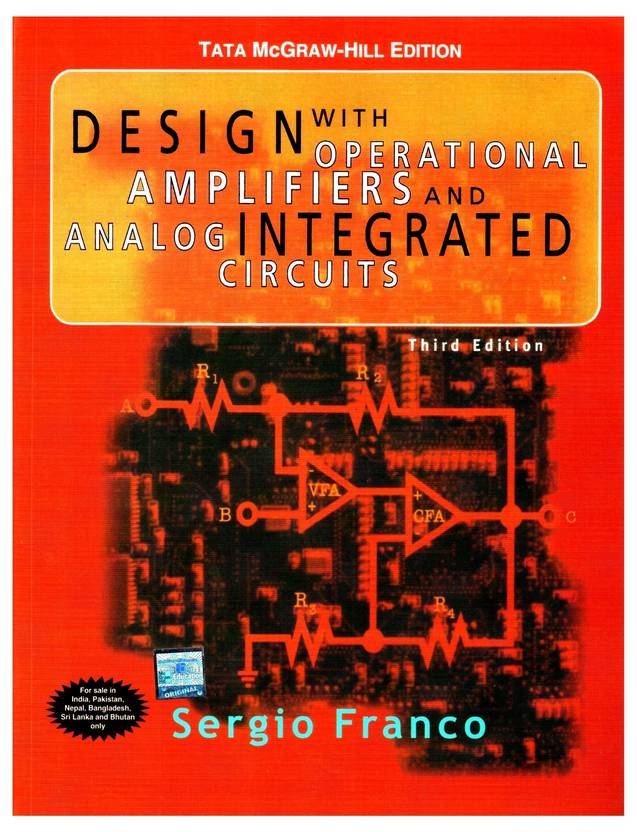 Design With Operational Amplifiers And Analog Integrated Circuits 3rd ...