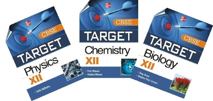 Target CBSE Physics, Chemistry and Biology for Class – XII (Set of 3 ...