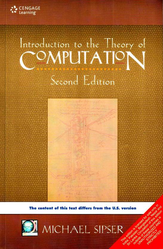 Introduction to Theory of Computation 2nd Edition 2nd Edition - Buy Introduction to Theory of ...