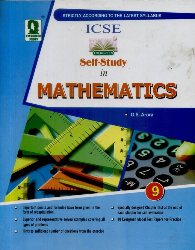 Evergreen ICSE Self-Study in Mathematics Class-9: Buy Evergreen ICSE ...