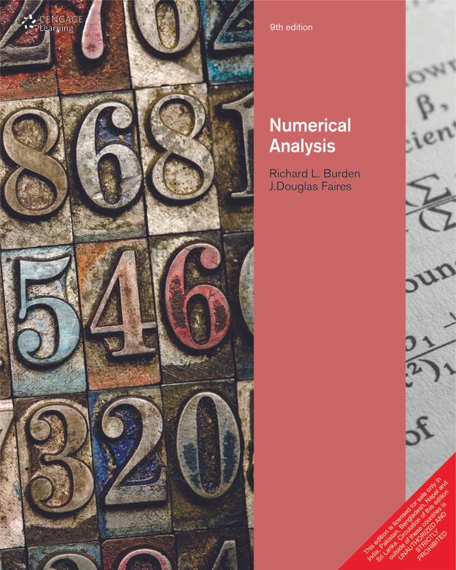 Numerical Analysis 9th Edition: Buy Numerical Analysis 9th Edition by ... Numerical Analysis 9th Edition: Buy Numerical Analysis 9th Edition by ...