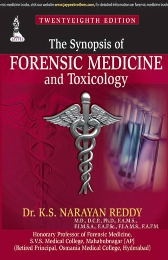 The Synopsis of Forensic Medicine and Toxicology 28th Edition: Buy The ...