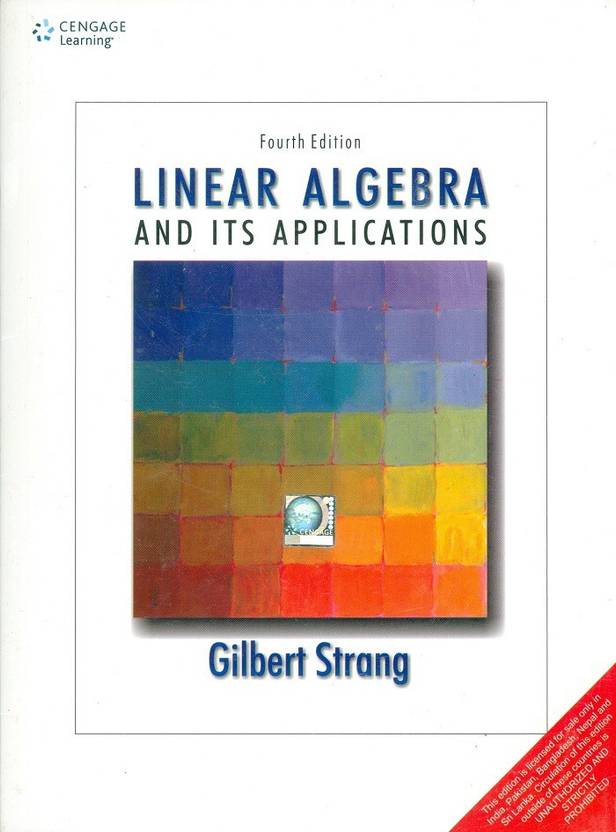 Linear Algebra and its Applications 4 Edition - Buy Linear Algebra and ... Linear Algebra and its Applications 4 Edition - Buy Linear Algebra and ...