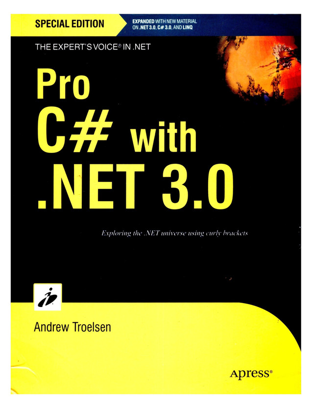 PRO C# WITH.NET 3.0 - ANDREW TROELSEN EBOOK DOWNLOAD