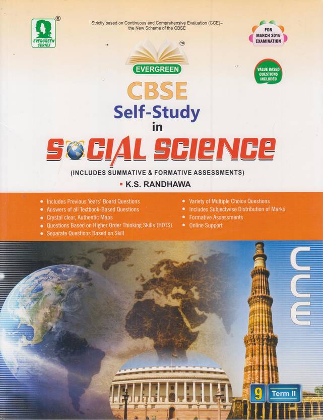 CBSE Self - Study in Social Science Term 2 (Class 9) - Includes ...