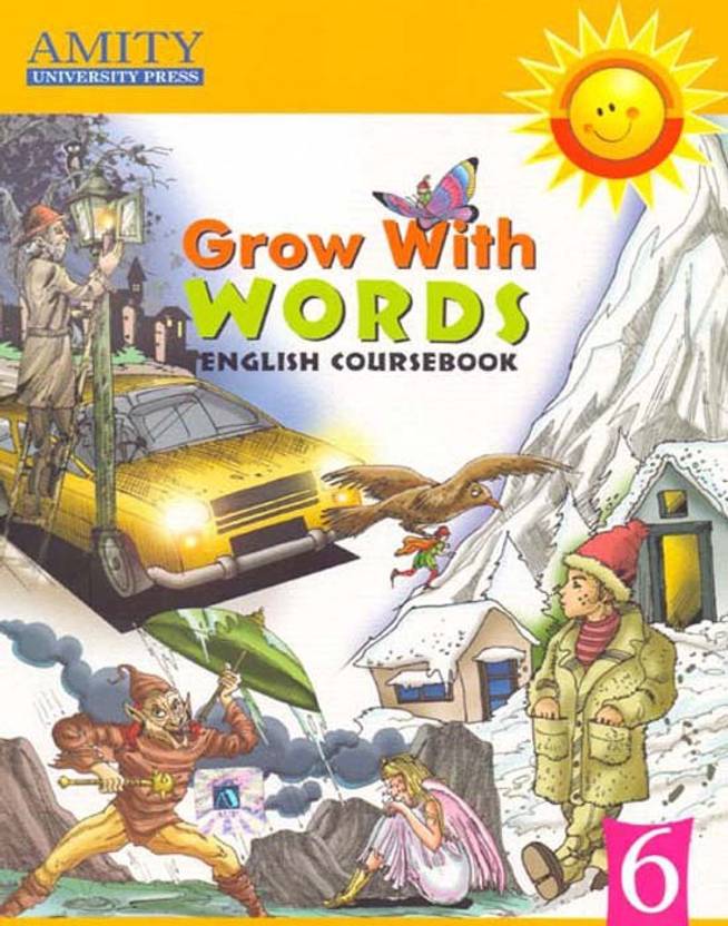 Grow With Words English Course Book Class - 6: Buy Grow With Words ...