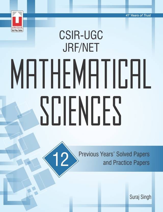 CSIR-UGC (JRF/NET) Mathematical Sciences (12 Previous years solved ...