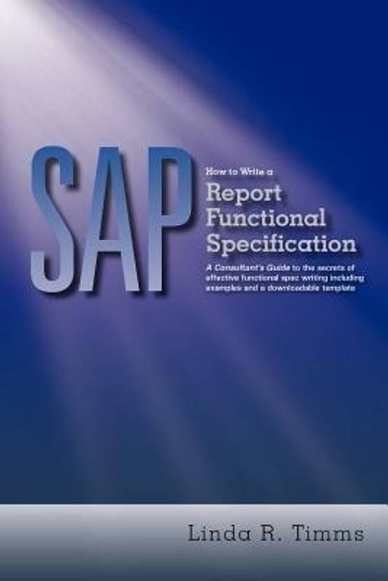 sap-how-to-write-a-report-functional-specification-buy-sap-how-to
