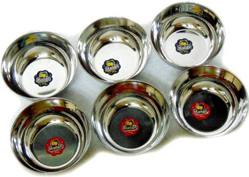 Mango Steel Mukta 6 Stainless Steel Serving Bowl Price in India - Buy ...