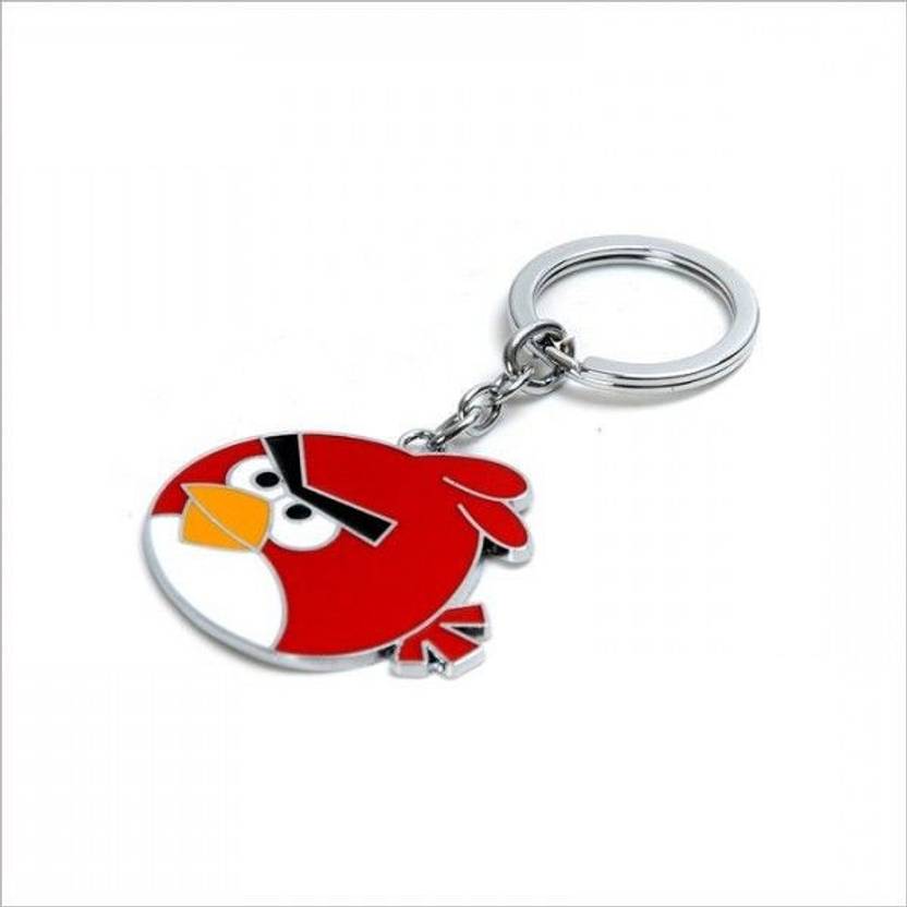 ShopeGift Metal Angry Bird Keychain - Red Key Chain - Buy ShopeGift ...