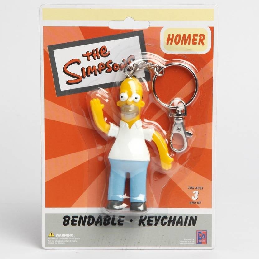 Hysteria Simpsons Homer Simpson Bendable Key Chain - Buy Hysteria ...