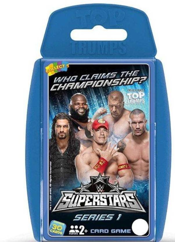 Top Trumps WWE Super Star Series 1 Deluxe - WWE Super Star Series 1 ...