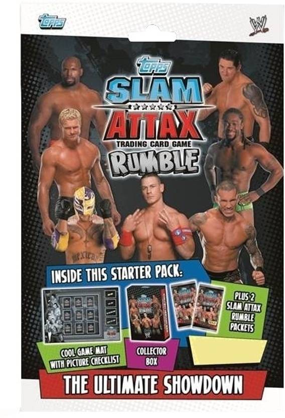 Topps WWE Slam Attax Rumble Starter Pack - WWE Slam Attax Rumble ...