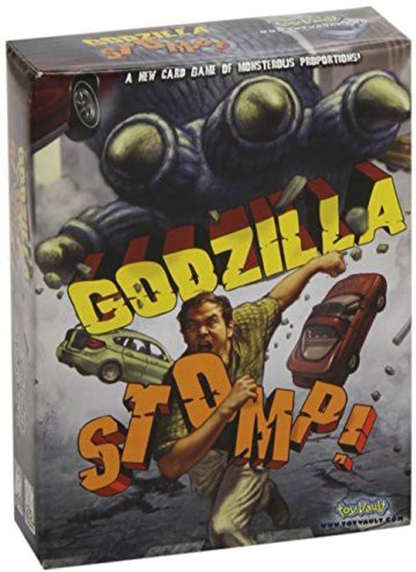 Toy Vault Godzilla Stomp Strategy & War Games Board Game - Godzilla ...