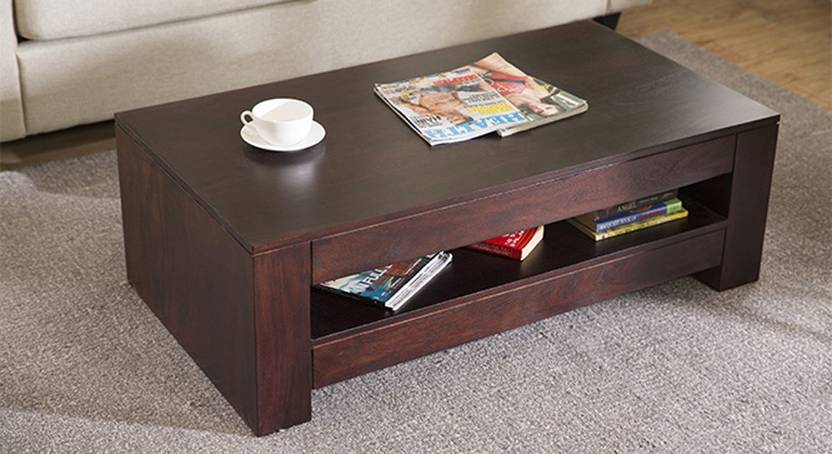 Urban Ladder Sheesham Wood Solid Wood Coffee Table Price in India - Buy ...