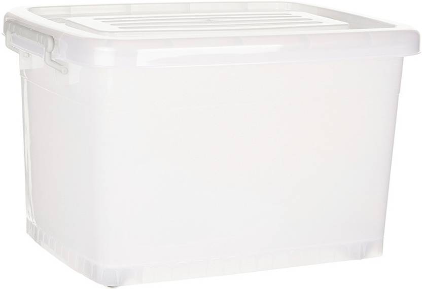 howards Multipurpose stackable plastic storage container box with wheel ...