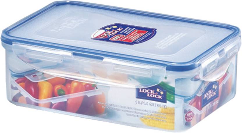 LOCK & LOCK HPL817 Classics Rectangular Food - 1 L Plastic Fridge ...