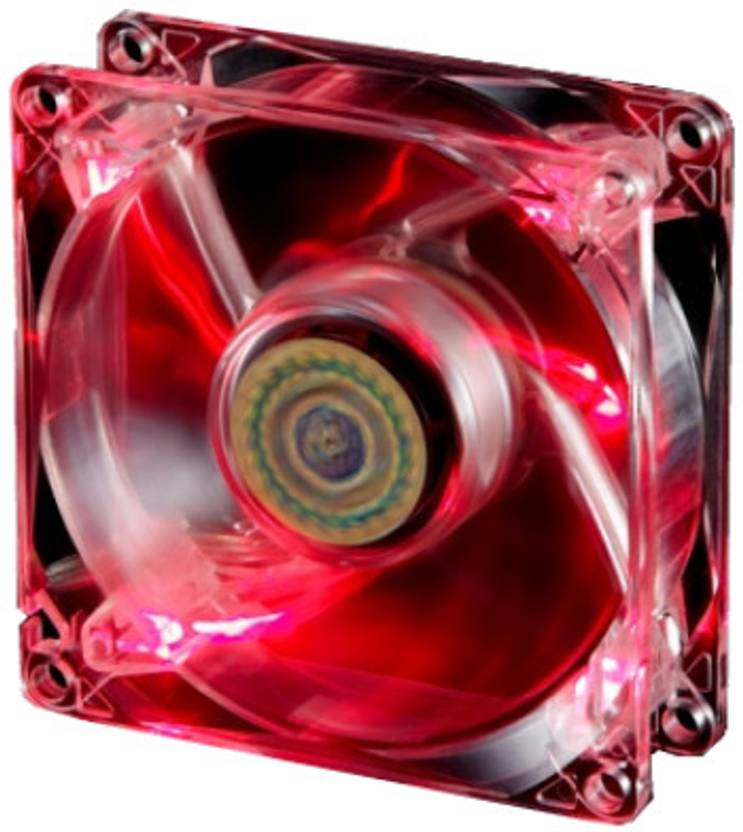 COOLER MASTER BC 80 mm Red LED Fan Cooler - COOLER MASTER : Flipkart.com