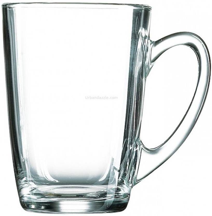 LUMINARC Pack of 6 Glass Green Tea Mug Set Price in India - Buy ...