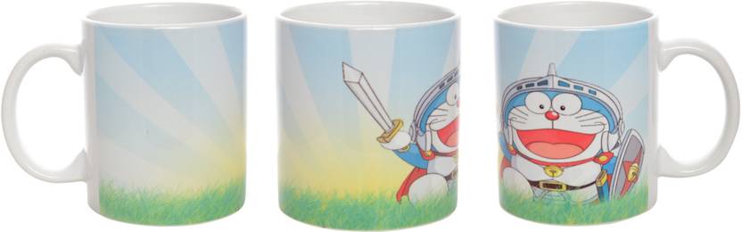Doraemon Multicolour Ceramic Coffee Mug Price in India - Buy Doraemon ...